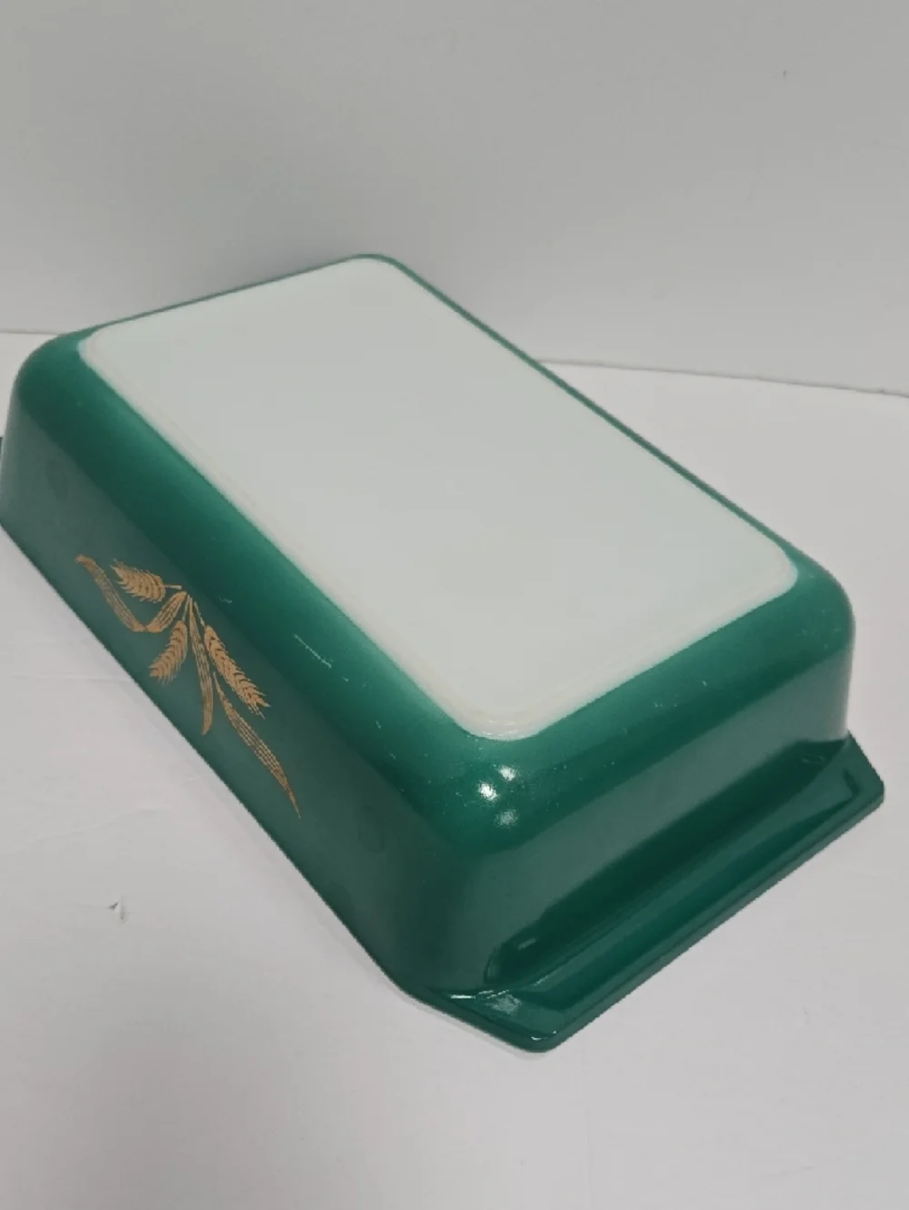Pyrex | Kitchen | Vintage Promotional Pyrex 2 Qt Green Wheat Casserole ...
